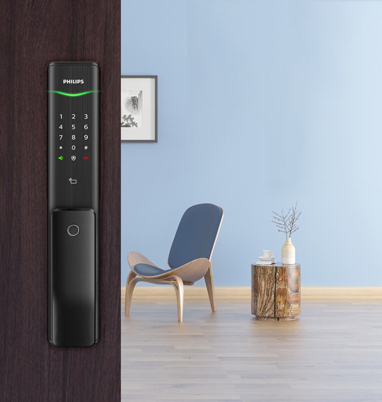 Philips Easykey Alpha Fingerprint Digital Door Lock - Safe Box Malaysia