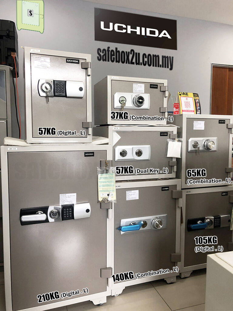 Uchida UBH-57E Fire Resistant Safe (Digital Lock) - Safe Box Malaysia